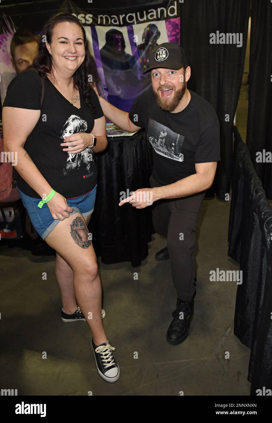 Atlanta, GA, USA. 25th Feb, 2023. Ross Marquand in attendance for ATL ...