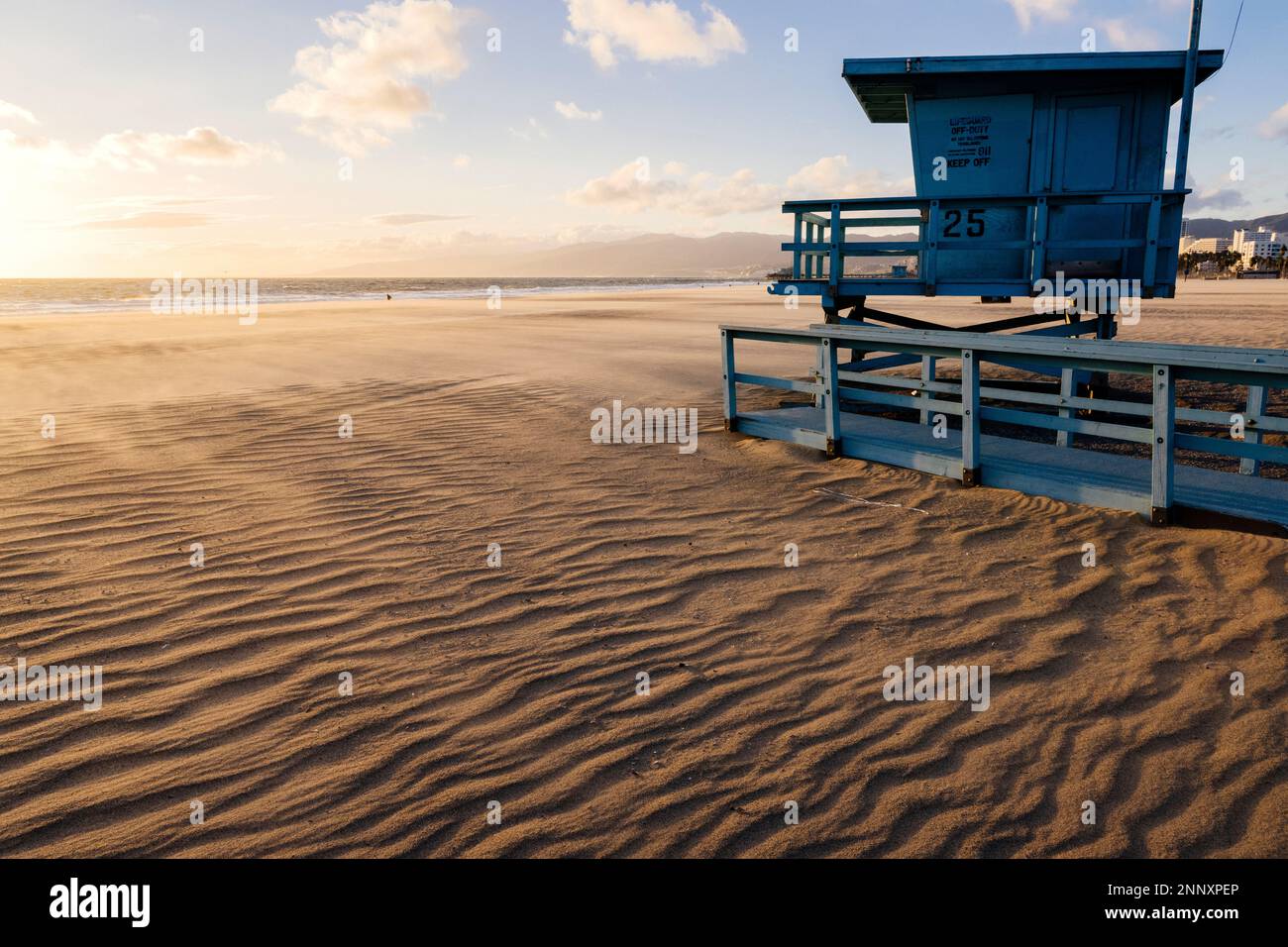 Lifeguard hut on Zuma Beach, Malibu, California, USA Stock Photo - Alamy