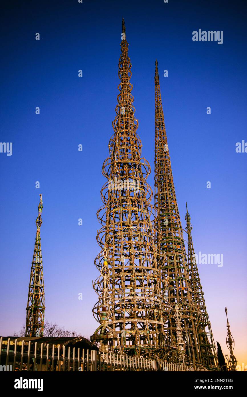 Watts Towers, Nuestro Pueblo, Simon Rodia State Historic Park, Los ...