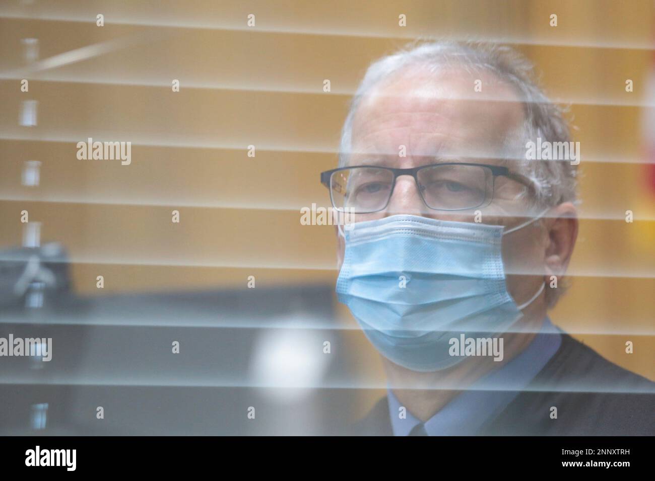 Judge Joel Tingey reads from the plea agreement during the plea hearing ...