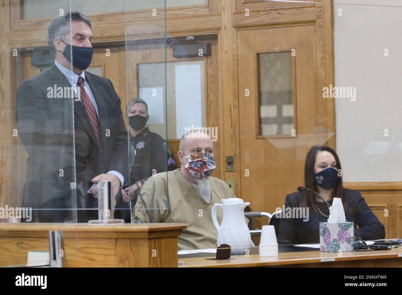 Defense attorney James Archibald addresses Judge Joel Tingey during the ...