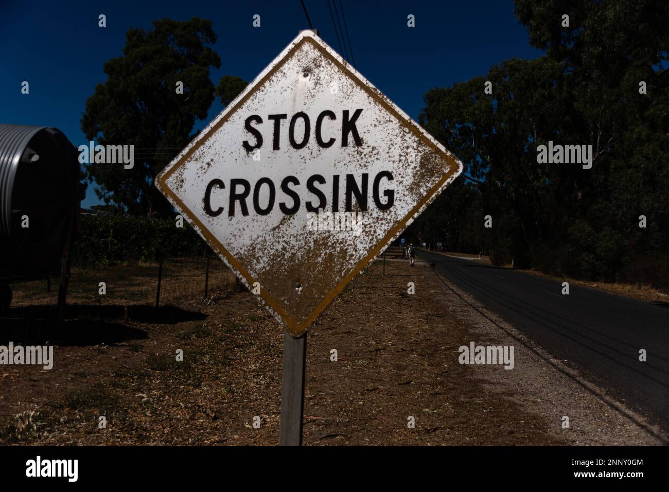 stock crossing sign Stock Photo - Alamy