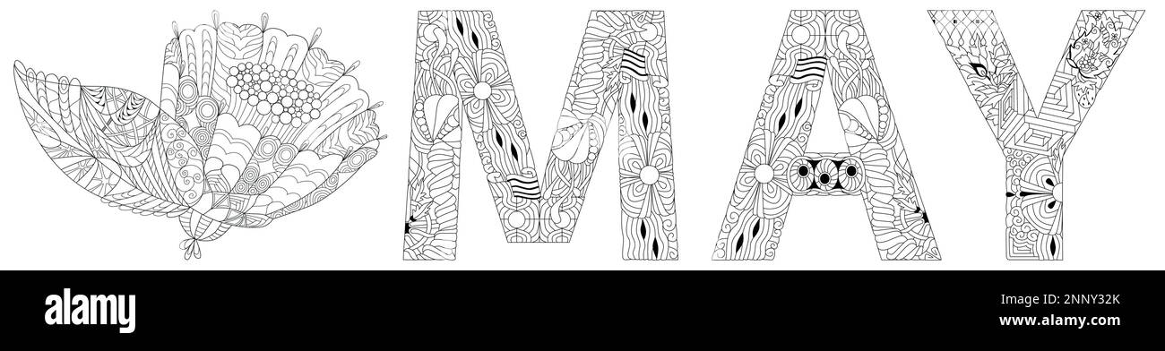 May Word Art
