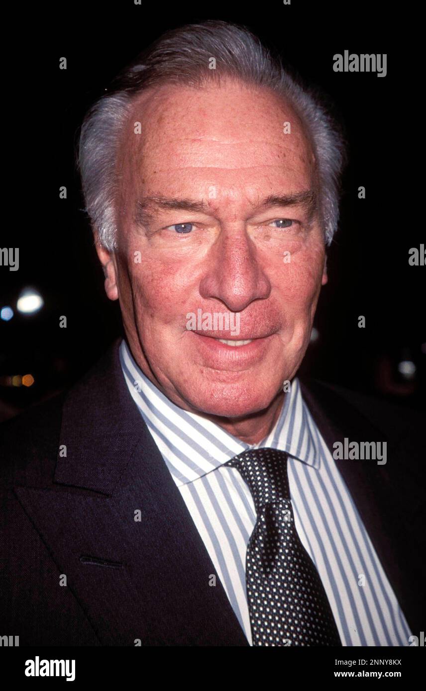 Photo by: Peter Kramer/STAR MAX/IPx 2021 2/5/21 Christopher Plummer has ...
