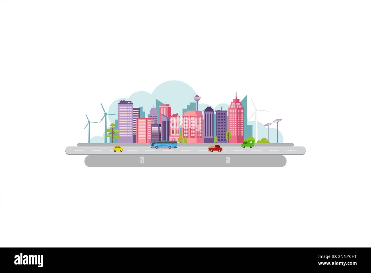 Smart cities technology Cut Out Stock Images & Pictures - Alamy