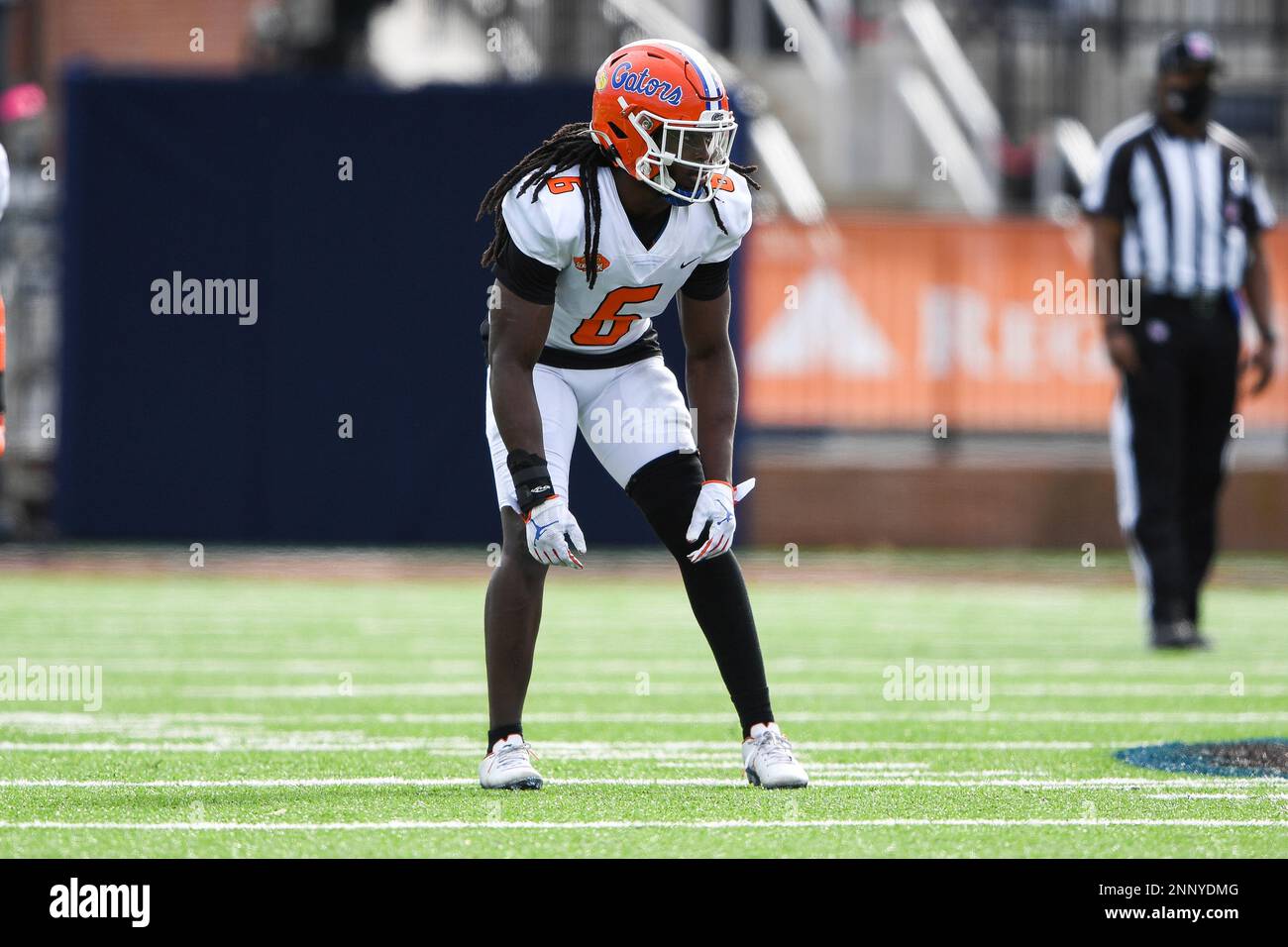 Florida safety Shawn Davis during the NCAA Senior Bowl college football ...