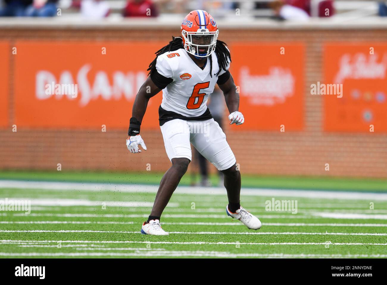Florida safety Shawn Davis during the NCAA Senior Bowl college football ...