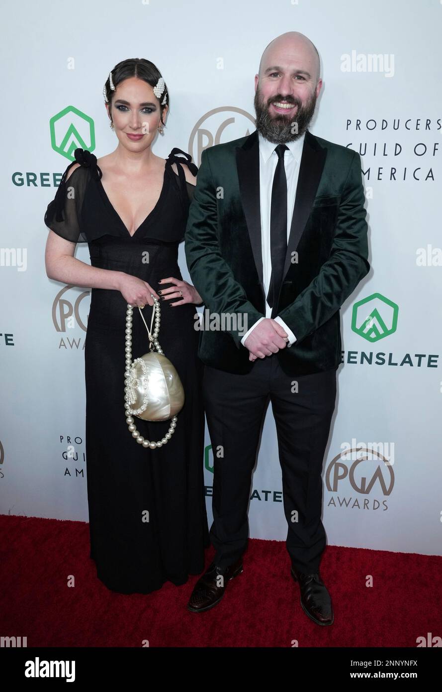 Kathryn Ferguson, left, and Michael Mallie arrive at the 34th Annual ...