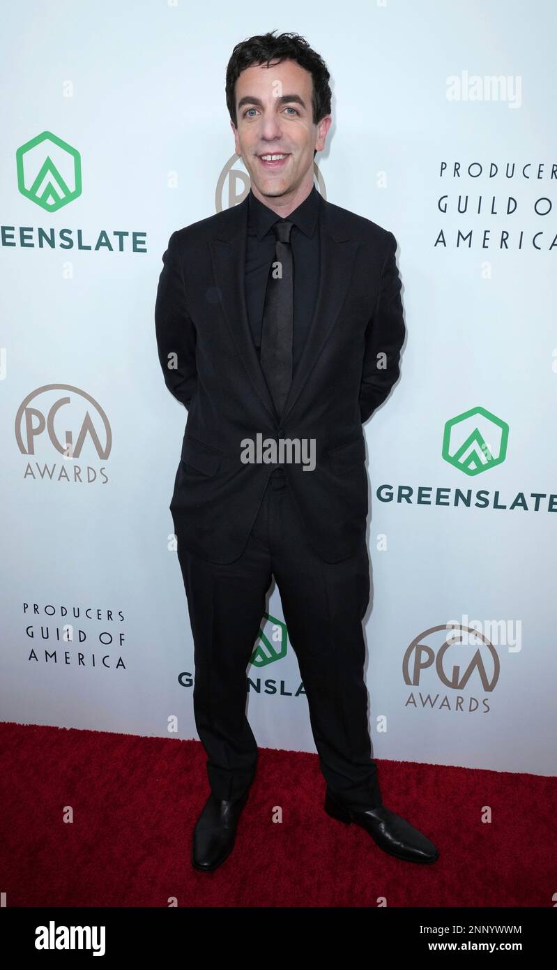 B. J. Novak arrives at the 34th Annual Producers Guild Awards at the ...