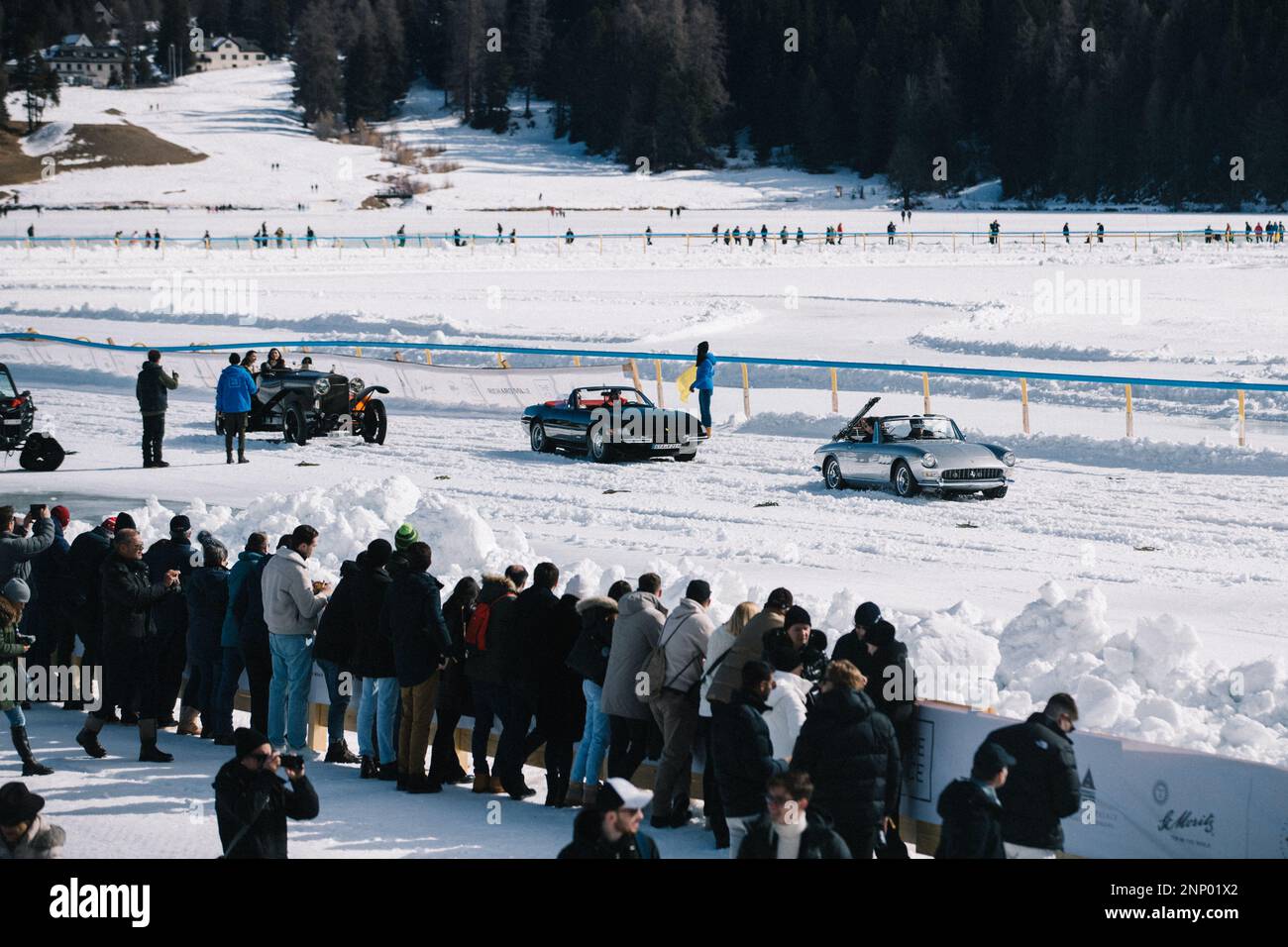 Ferrari during The ICE 2023, The International Concours of Elegance St ...