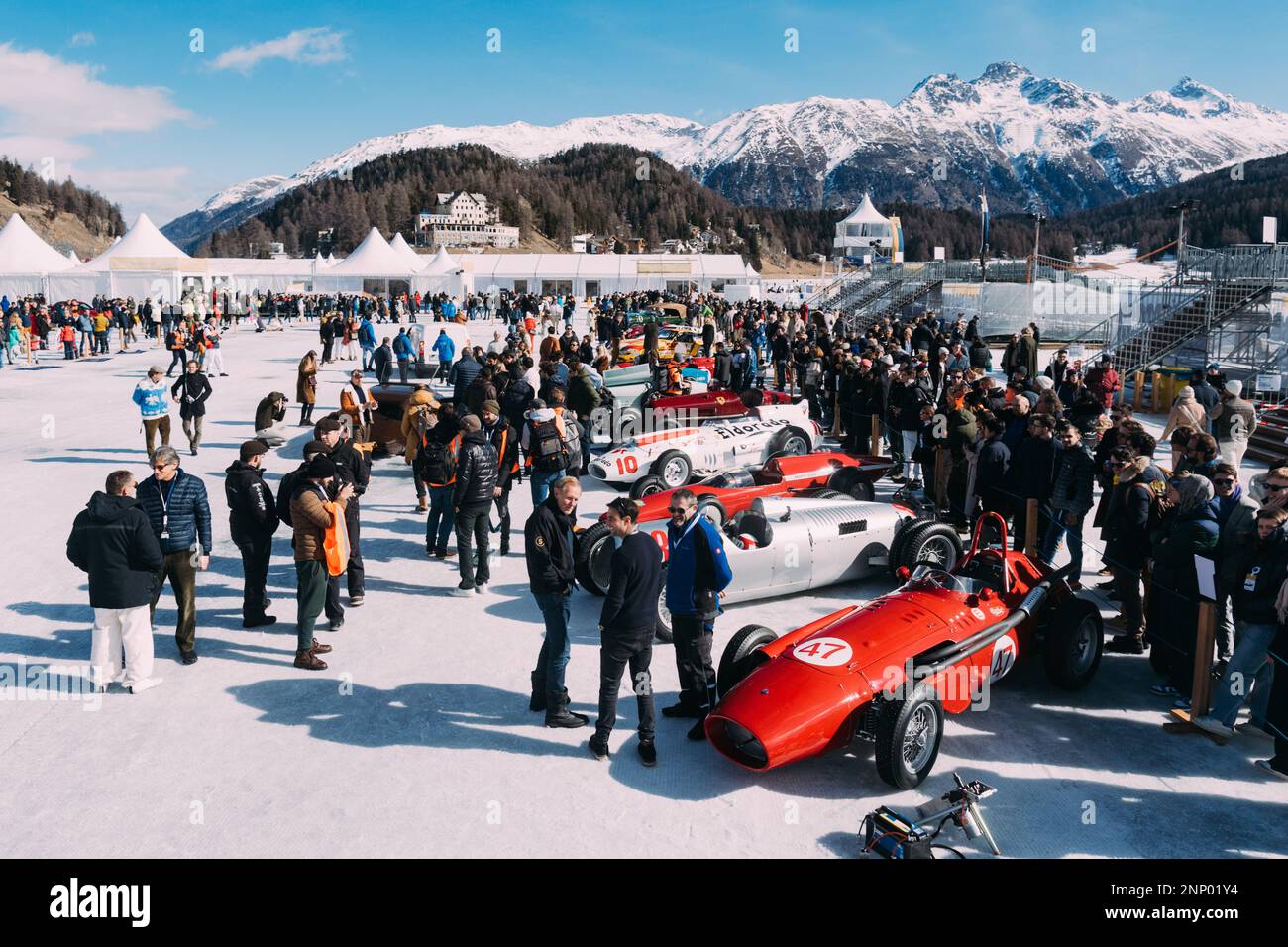Maserati 250F during The ICE 2023, The International Concours of ...