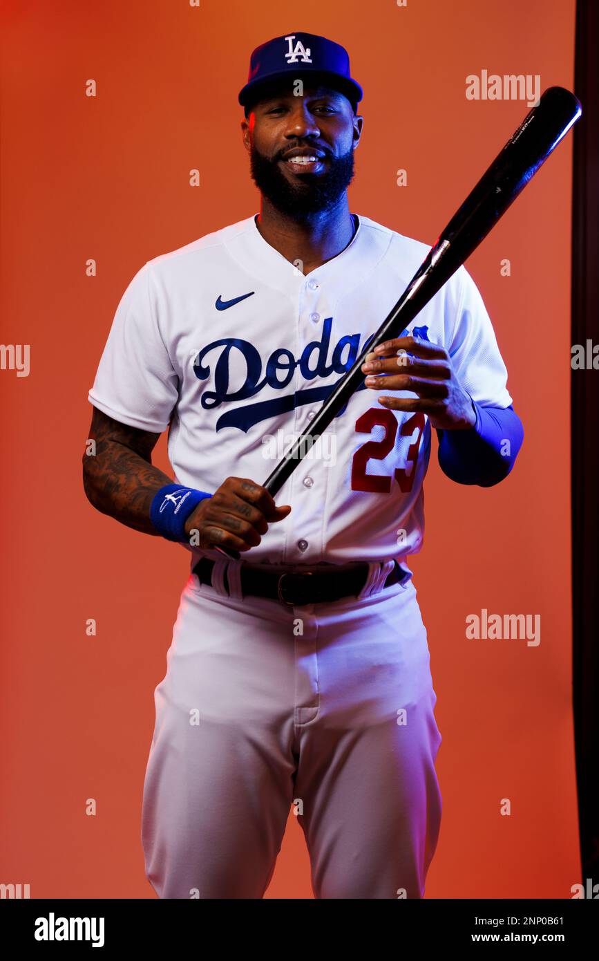 GLENDALE, AZ - FEBRUARY 22: Jason Heyward (23) poses for a portrait ...