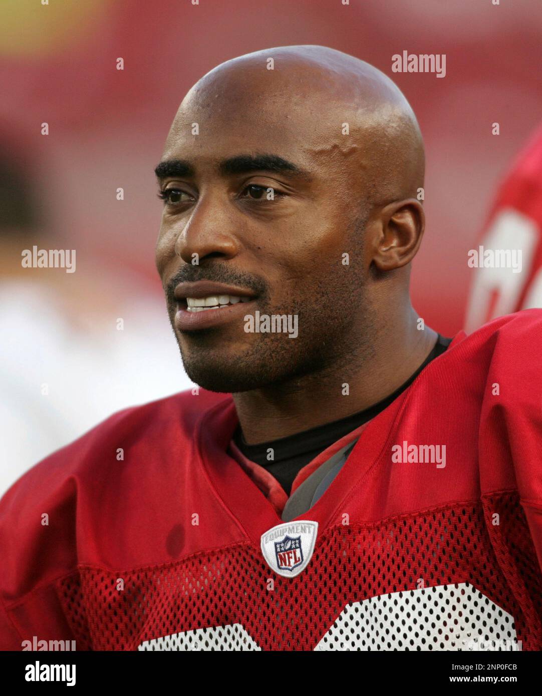 01 AUG 2009: Buccaneer Ronde Barber during the evening practice on the ...