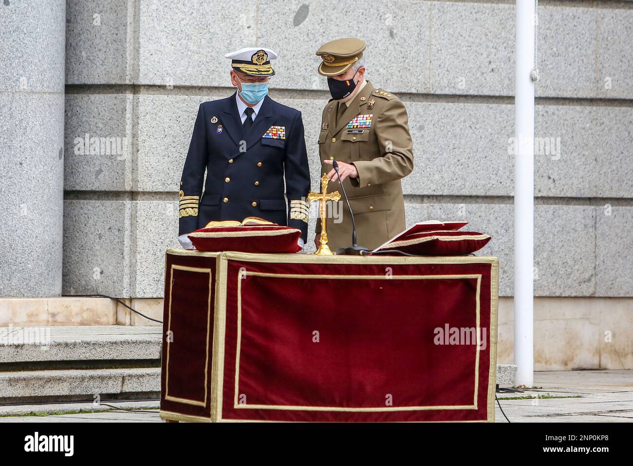 The new Chief of Defence Staff (Jemad), Teodoro López Calderón, during ...