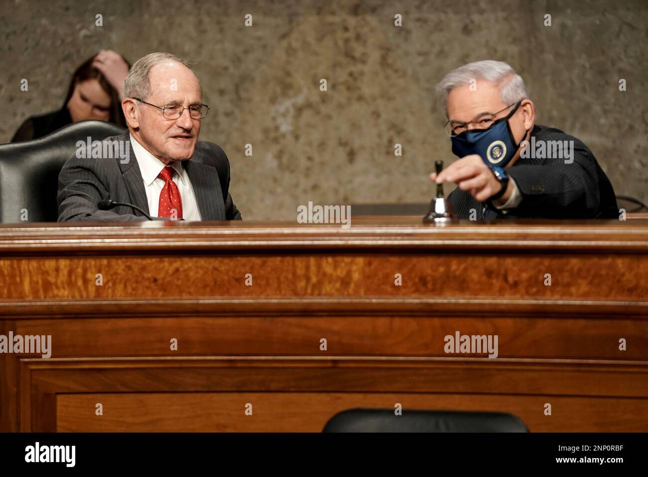 Senate Foreign Relations Committee Chairman Jim Risch, R-Idaho, speaks ...