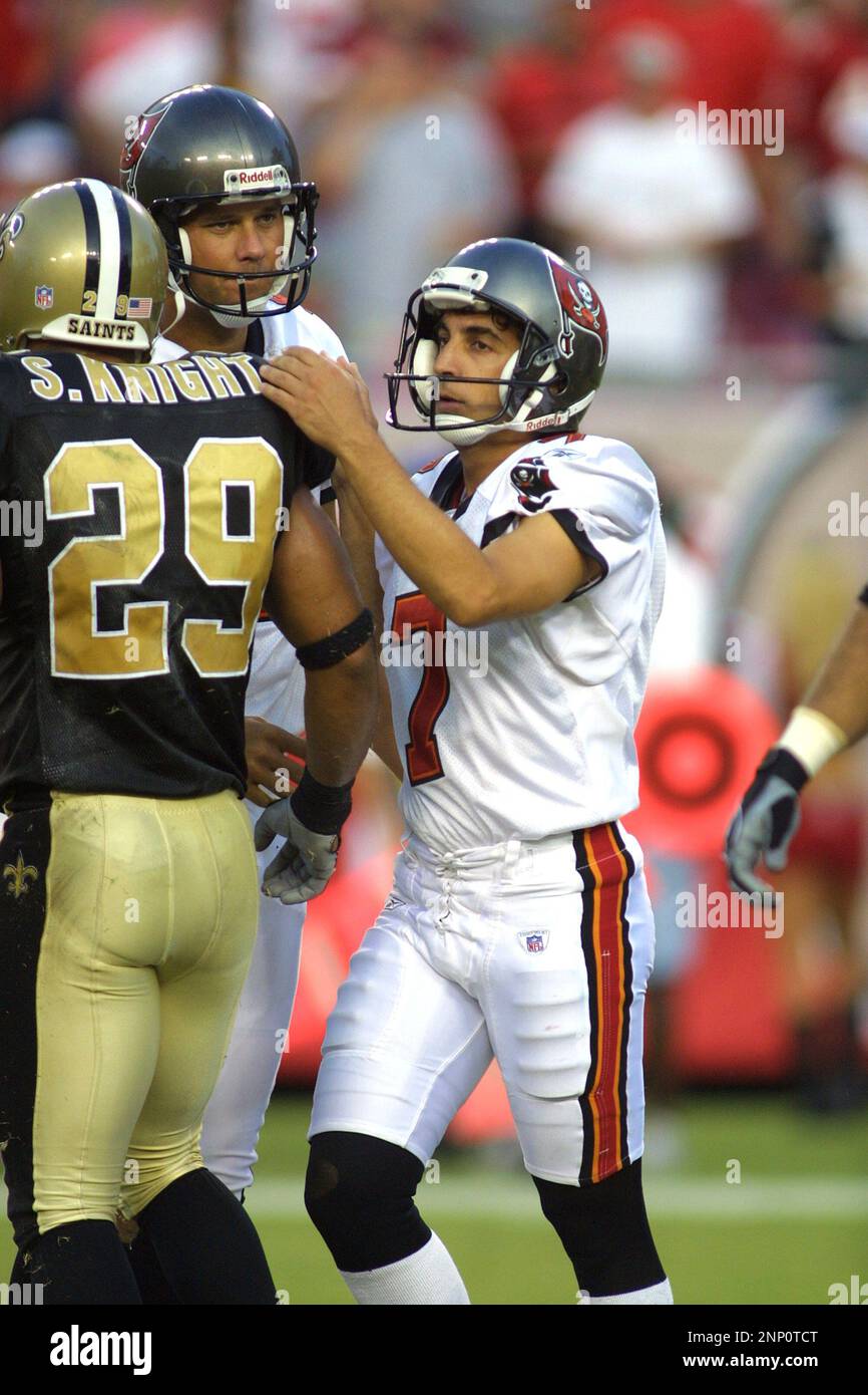 8 Sept 2002: Martin Gramatica of the Tampa Bay Buccaneers during the ...