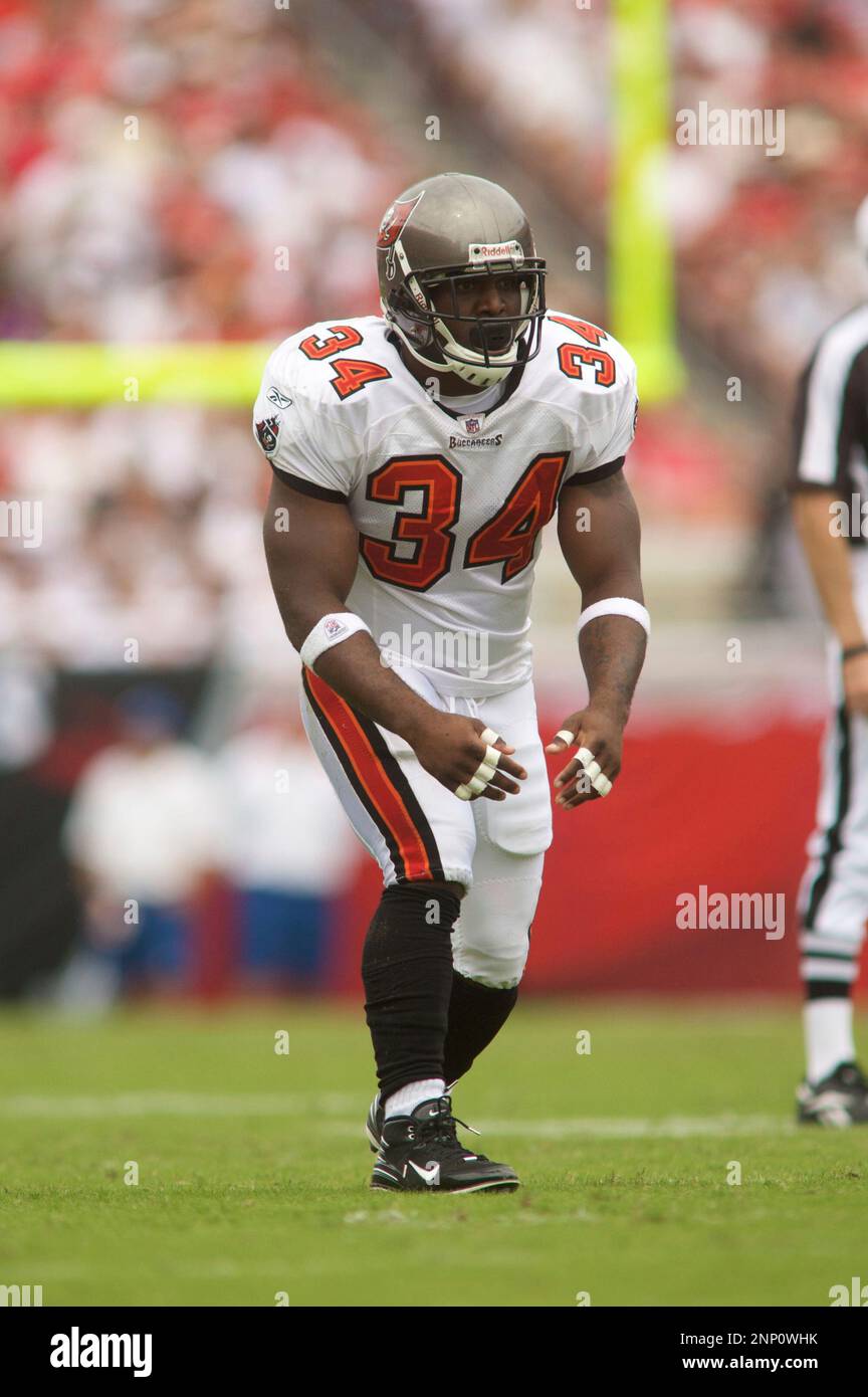 Tampa Bay Buccaneers running back Earnest Graham (34) during the Bucs's ...