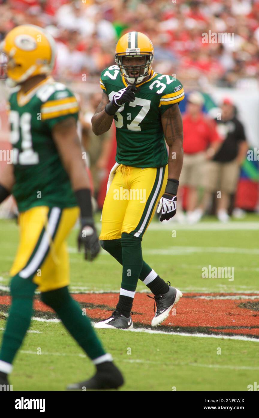 Green Bay Packers safety Aaron Rouse (37) during the Bucs's 30-21 win ...