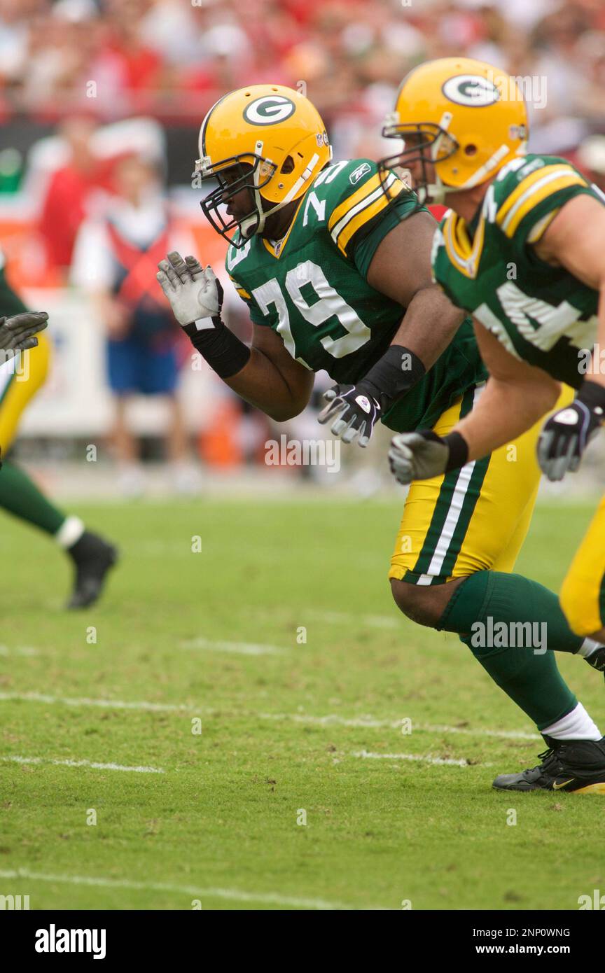 Green Bay Packers defensive tackle Ryan Pickett (79) during the Bucs's ...