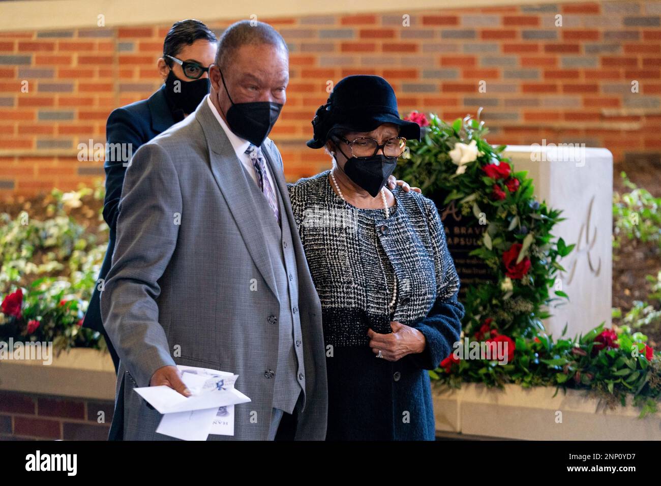 Billye Aaron arrives for "A Celebration of Henry Louis Aaron," a ...