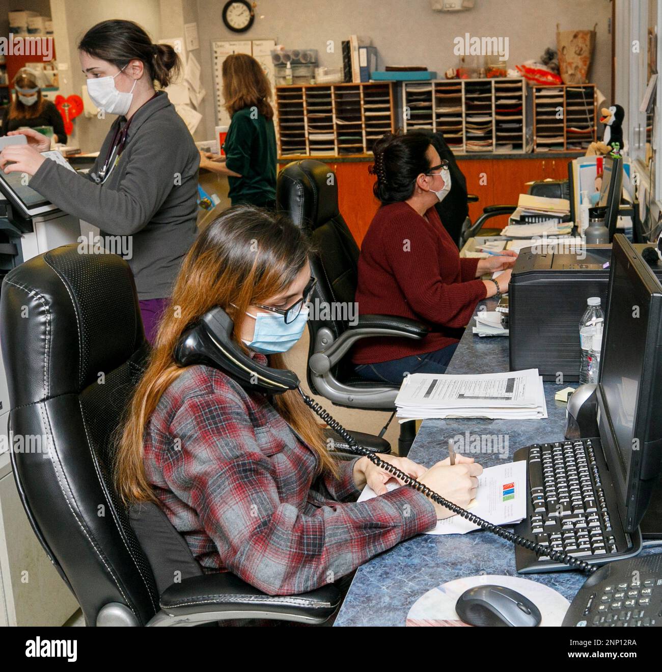 Pediatric Medicine of Wallingford staff work in the office at 97 Barnes ...