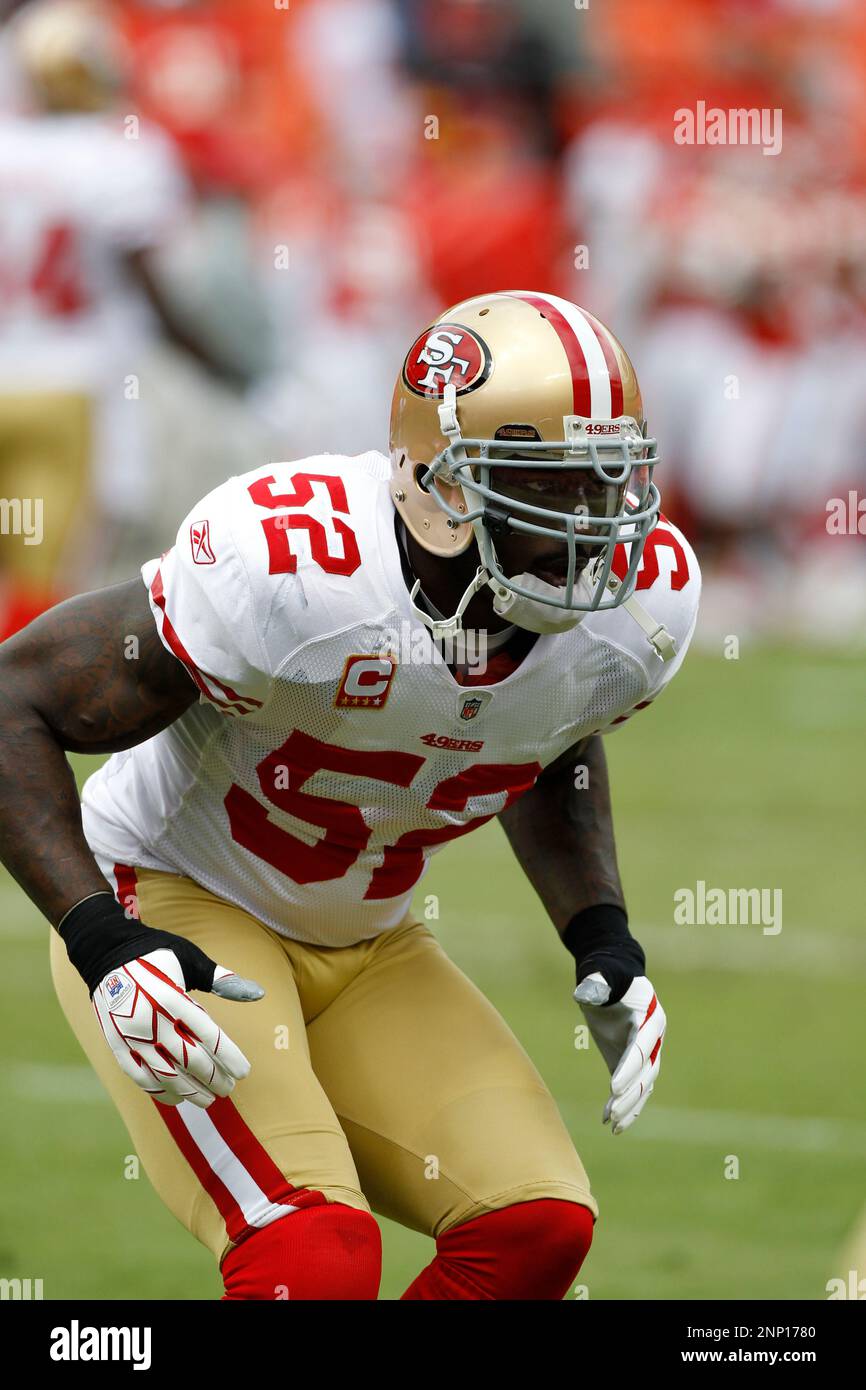 26 September 2010: All pro linebacker Patrick Willis. The Kansas City ...