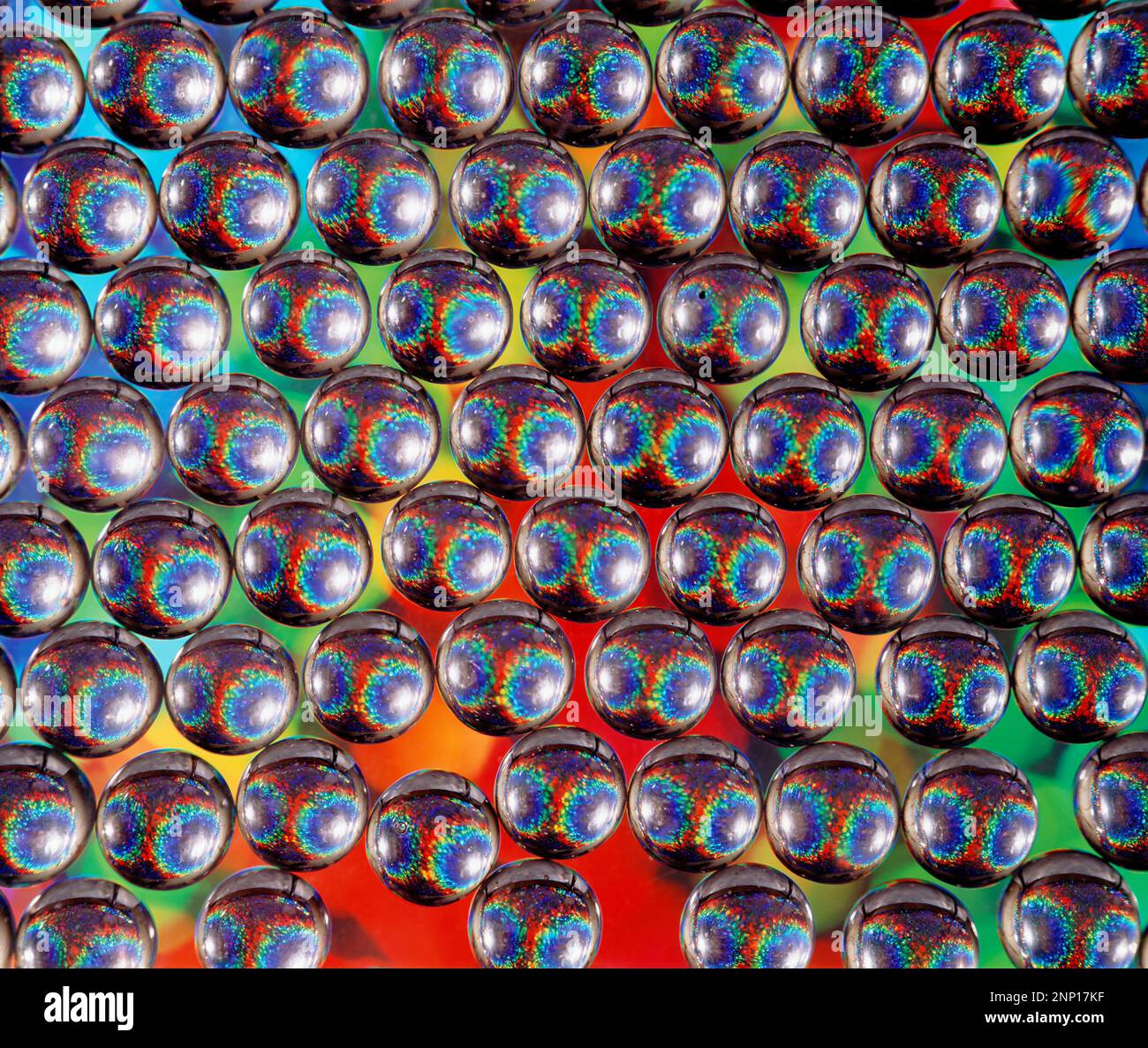 Colorful Pattern in Spheres Stock Photo - Alamy