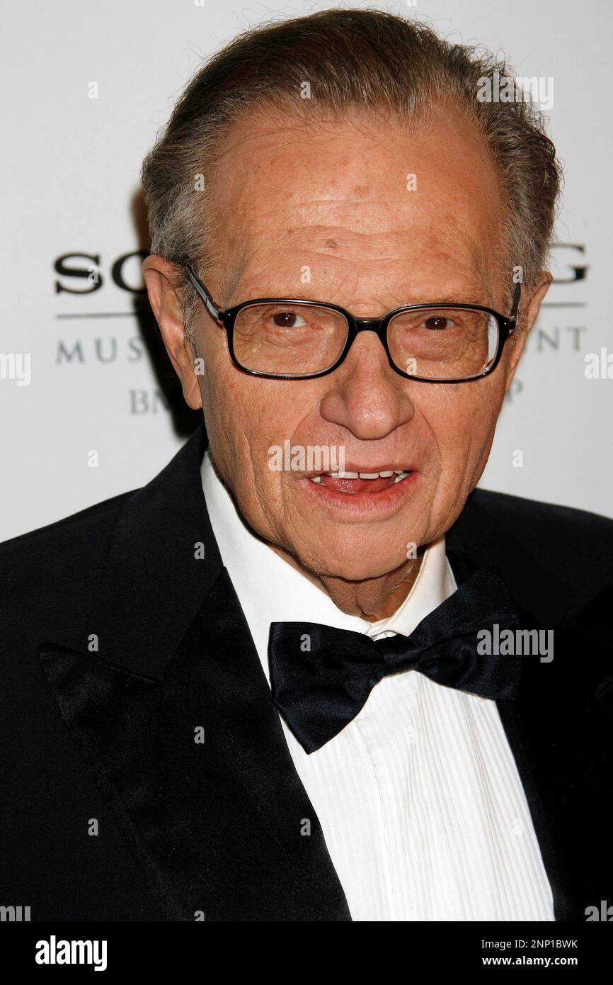 JANUARY 23rd 2021: Larry King - legendary talk show host and ...