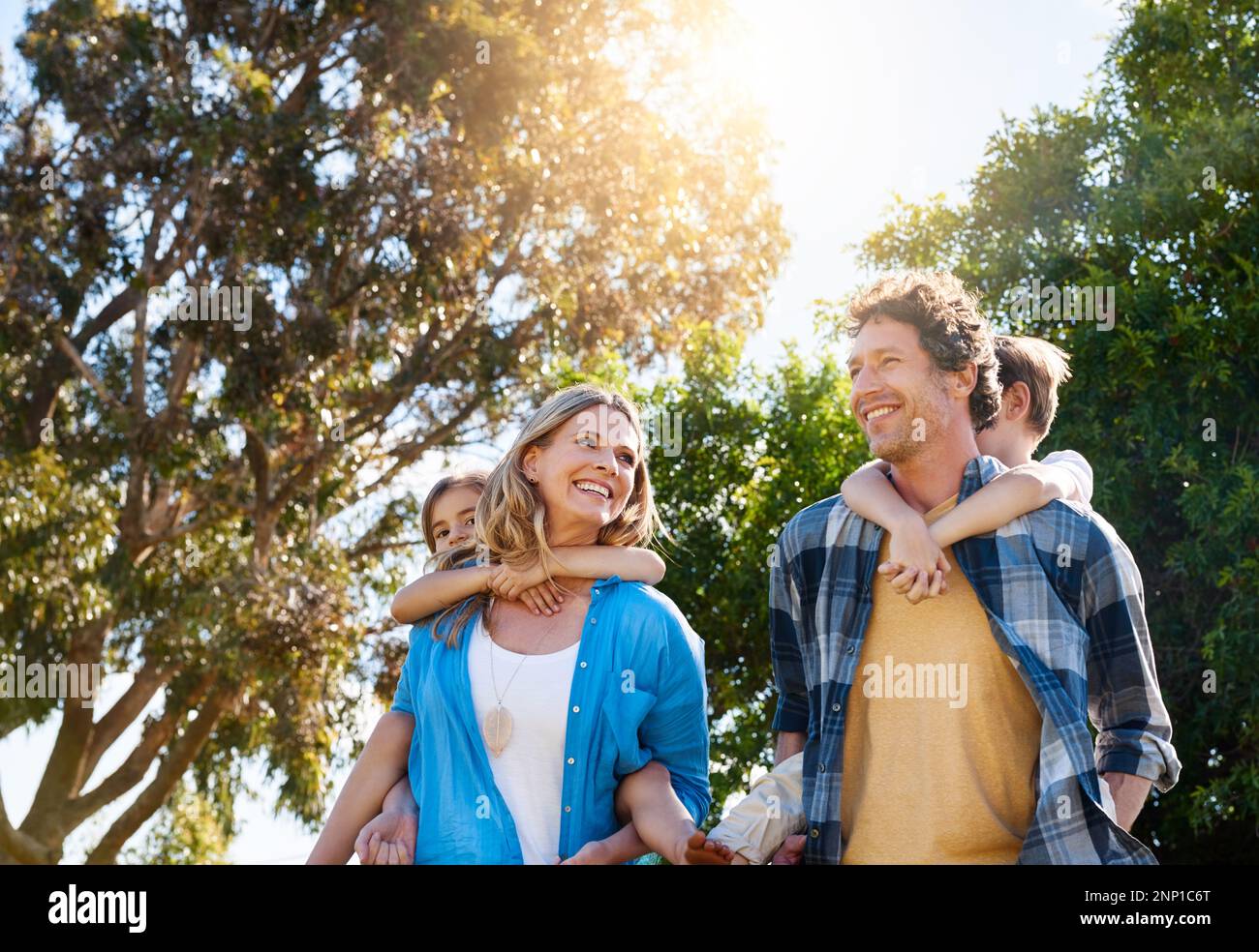 Wonderful times with their wonderful family. a happy family spending ...