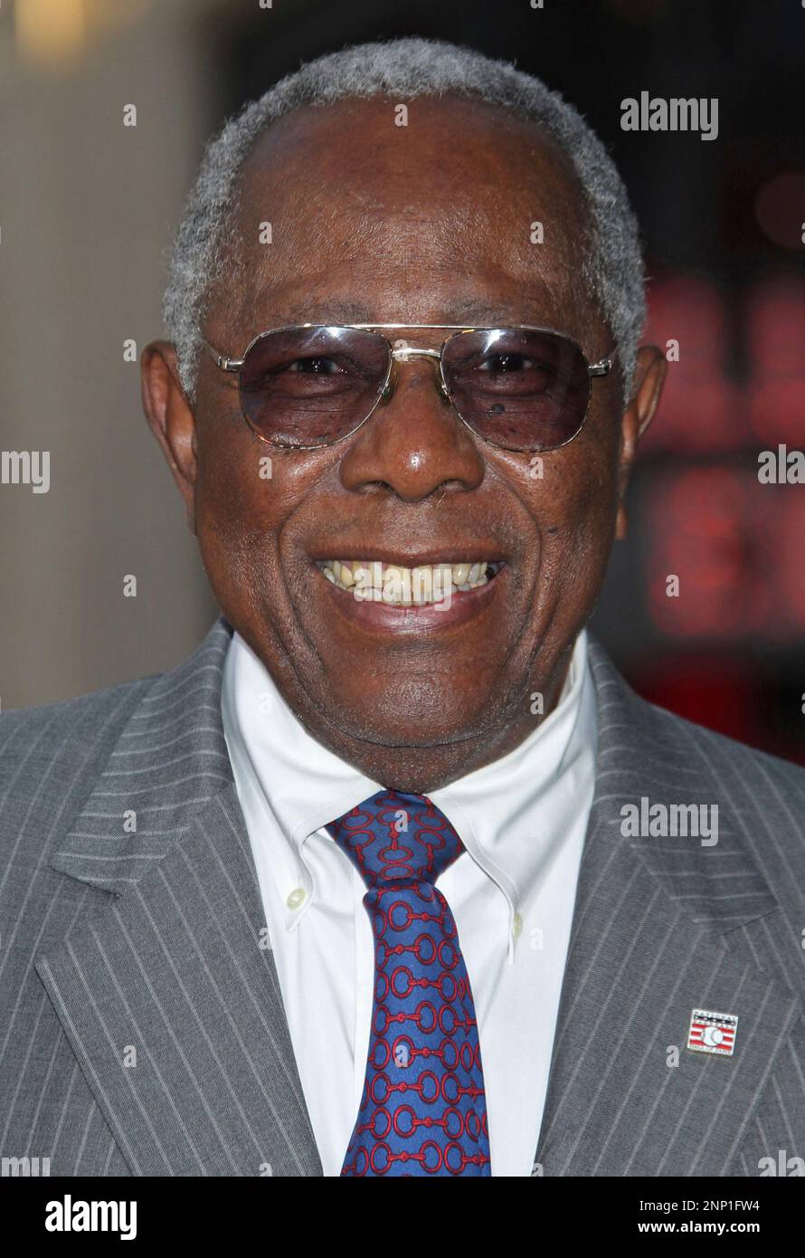 Photo by: RE/Westcom/STAR MAX/IPx 2021 1/22/21 Baseball legend Hank ...