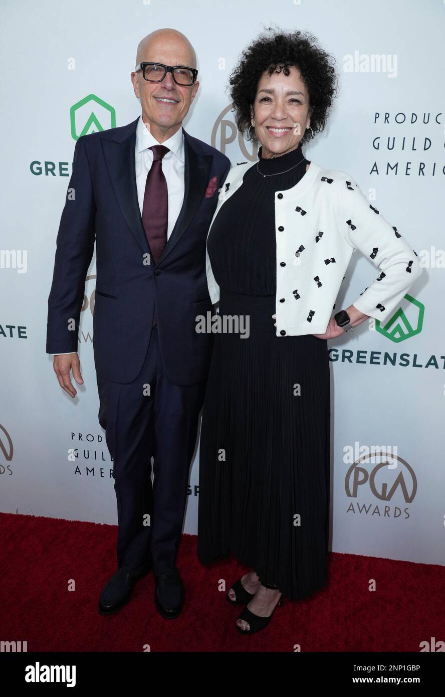 Donald De Line, left, and Stephanie Allain arrive at the 34th Annual ...