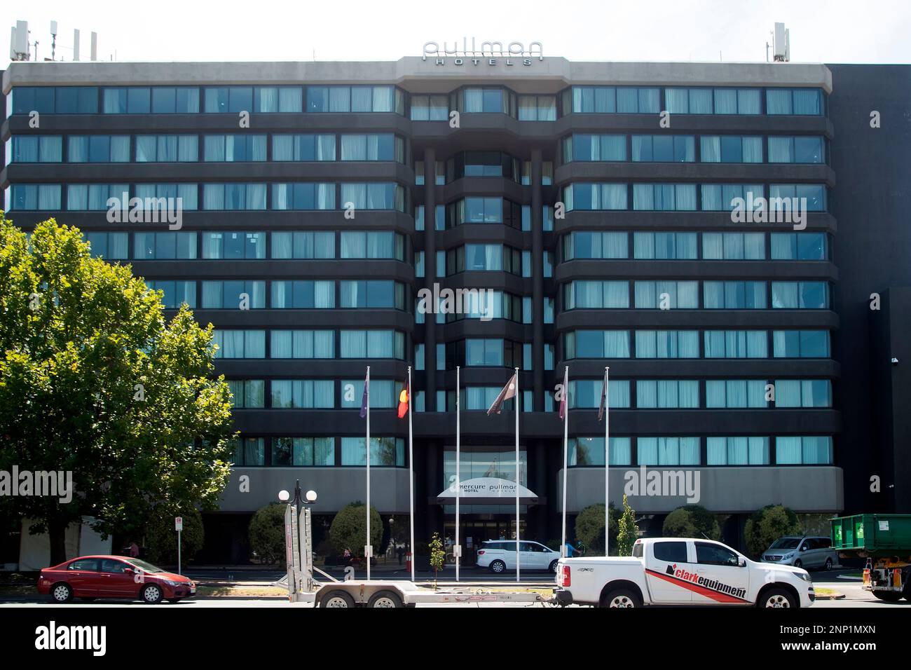 MELBOURNE, AUSTRALIA - JANUARY 21: A General View of the Pullman Albert ...