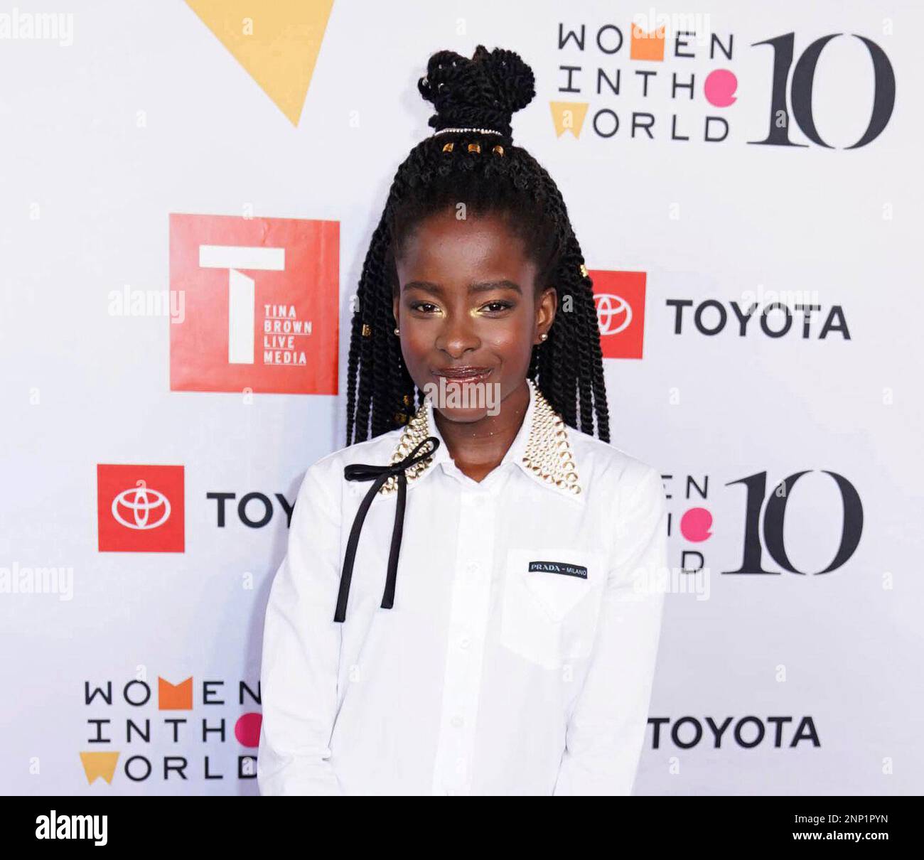 JANUARY 20th 2021: Poet Amanda Gorman shines during her reading of her ...