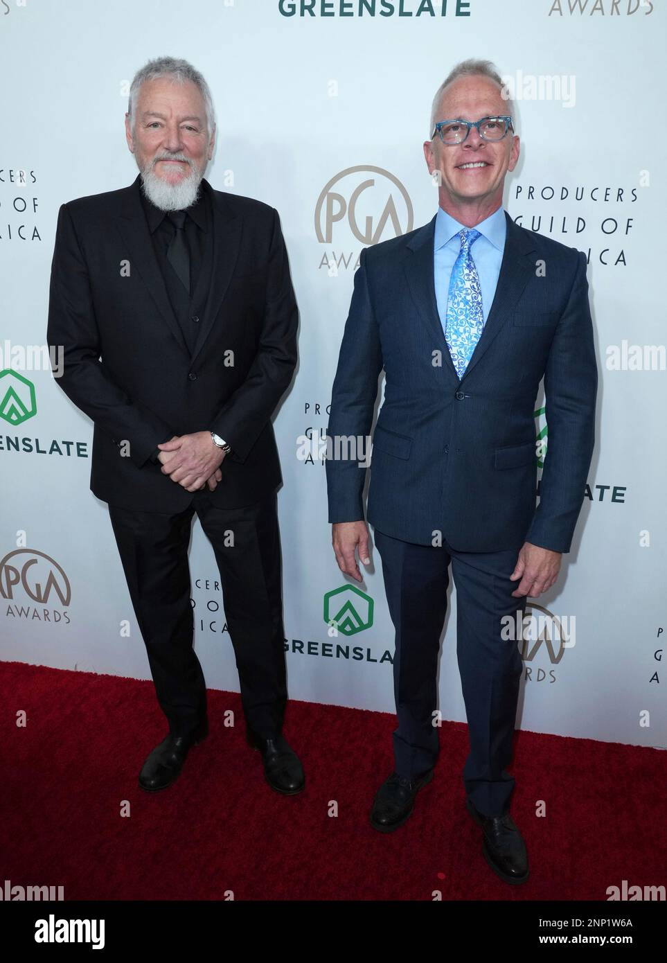 Randall Einhorn, left, and Scott Sines arrive at the 34th Annual ...