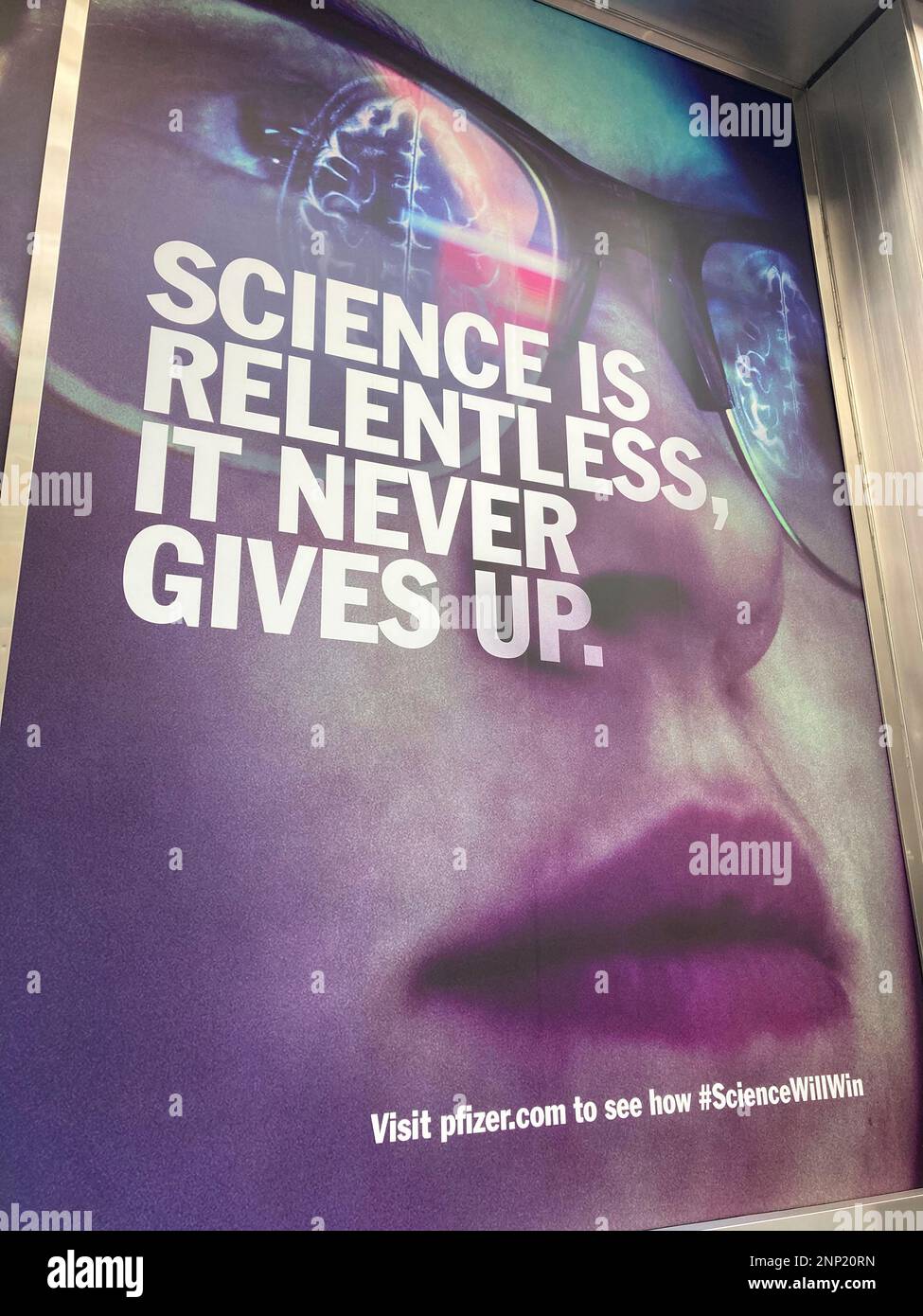 Photo by: STRF/STAR MAX/IPx 2021 1/19/21 pfizer displays their new logo ...