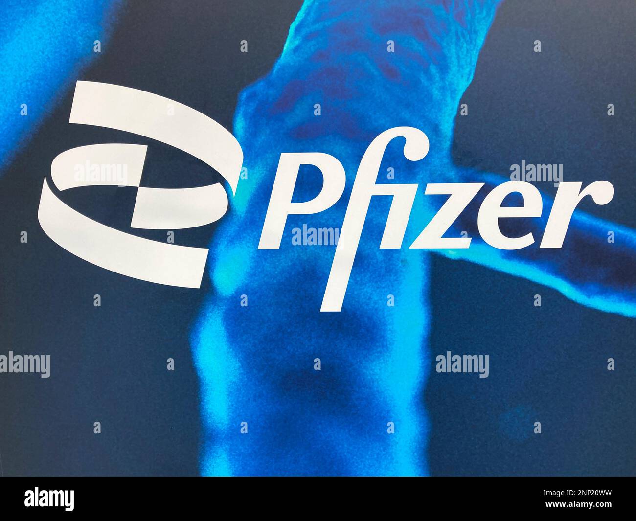 Photo by: STRF/STAR MAX/IPx 2021 1/19/21 pfizer displays their new logo ...