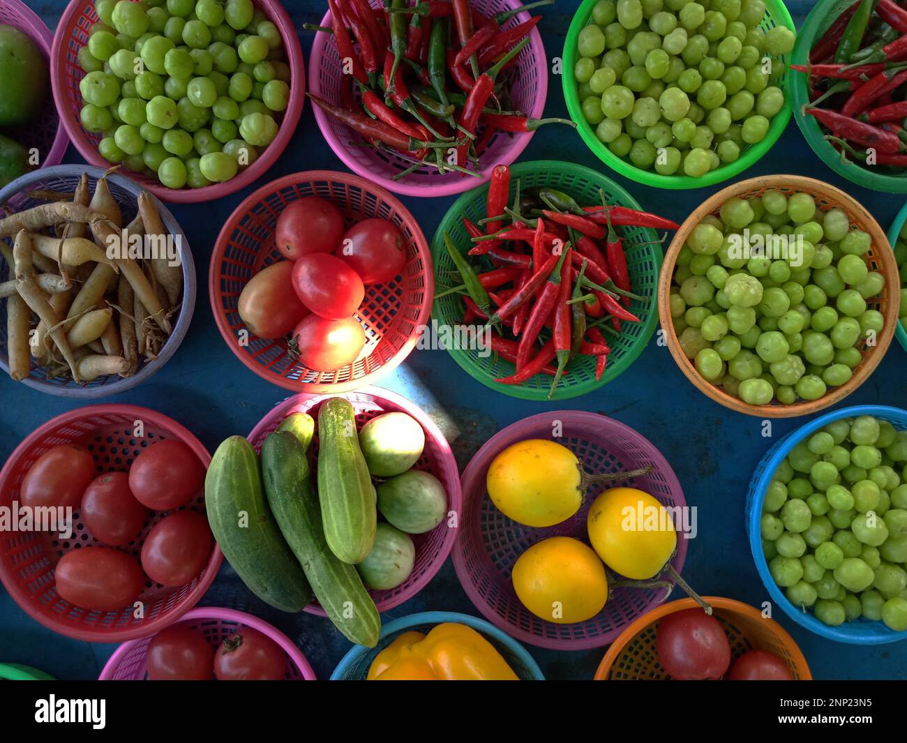 Plenty of fruits and vegetables ready to cook Stock Photo - Alamy