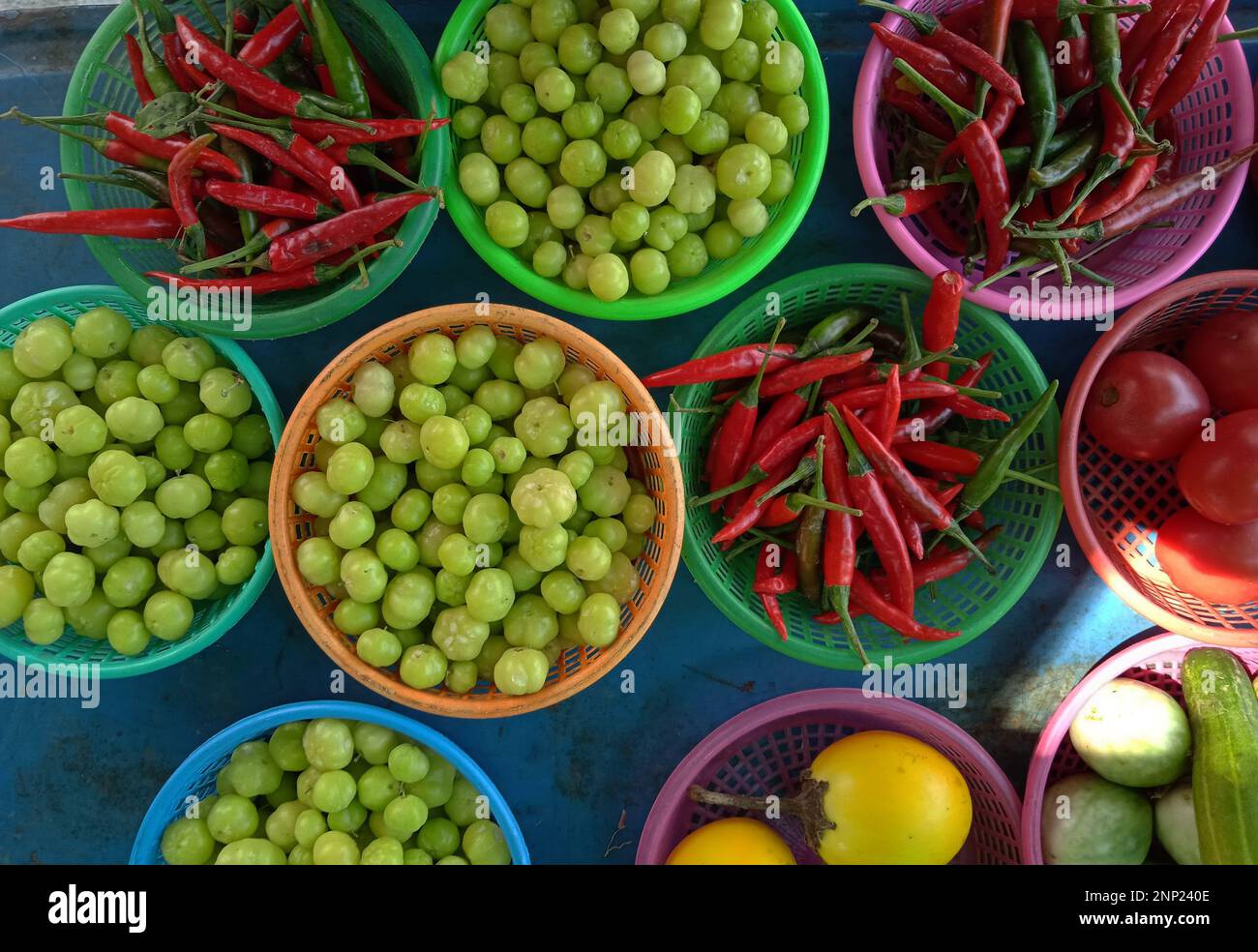 Plenty of fruits and vegetables ready to cook Stock Photo - Alamy