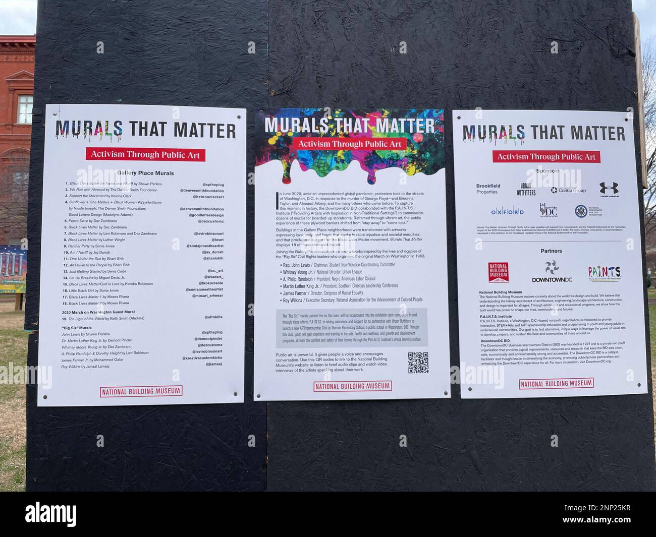 Photo by: STRF/STAR MAX/IPx 2021 1/17/21 'Murals that Matter' are seen ...