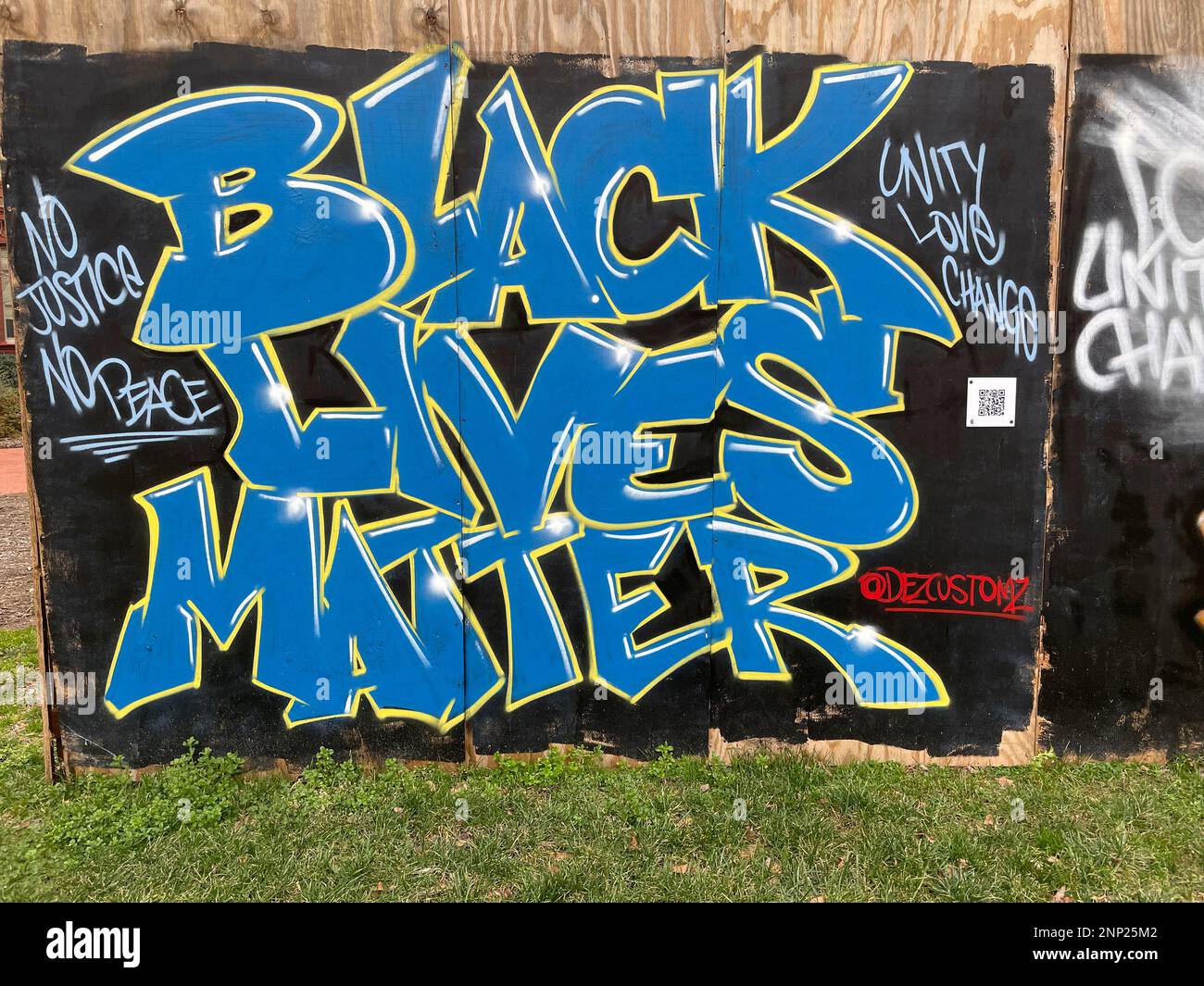 Photo by: STRF/STAR MAX/IPx 2021 1/17/21 'Murals that Matter' are seen ...