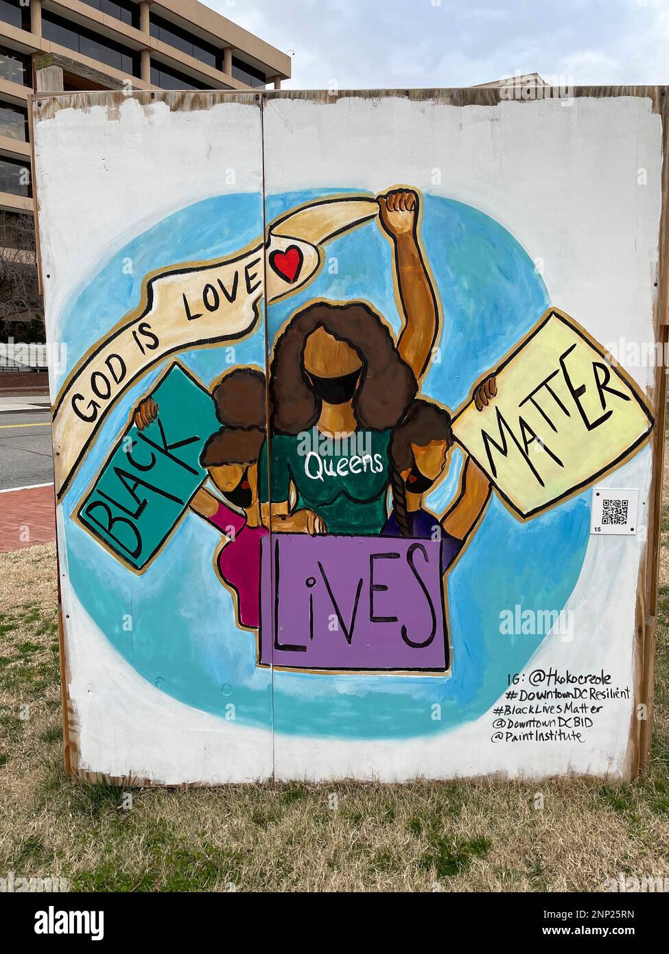 Photo by: STRF/STAR MAX/IPx 2021 1/17/21 'Murals that Matter' are seen ...