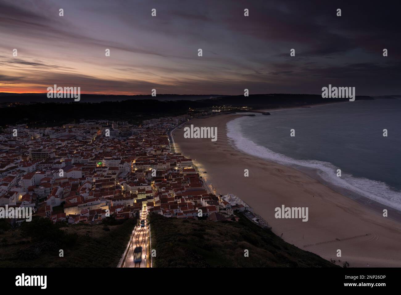 Night nazare hi-res stock photography and images - Alamy