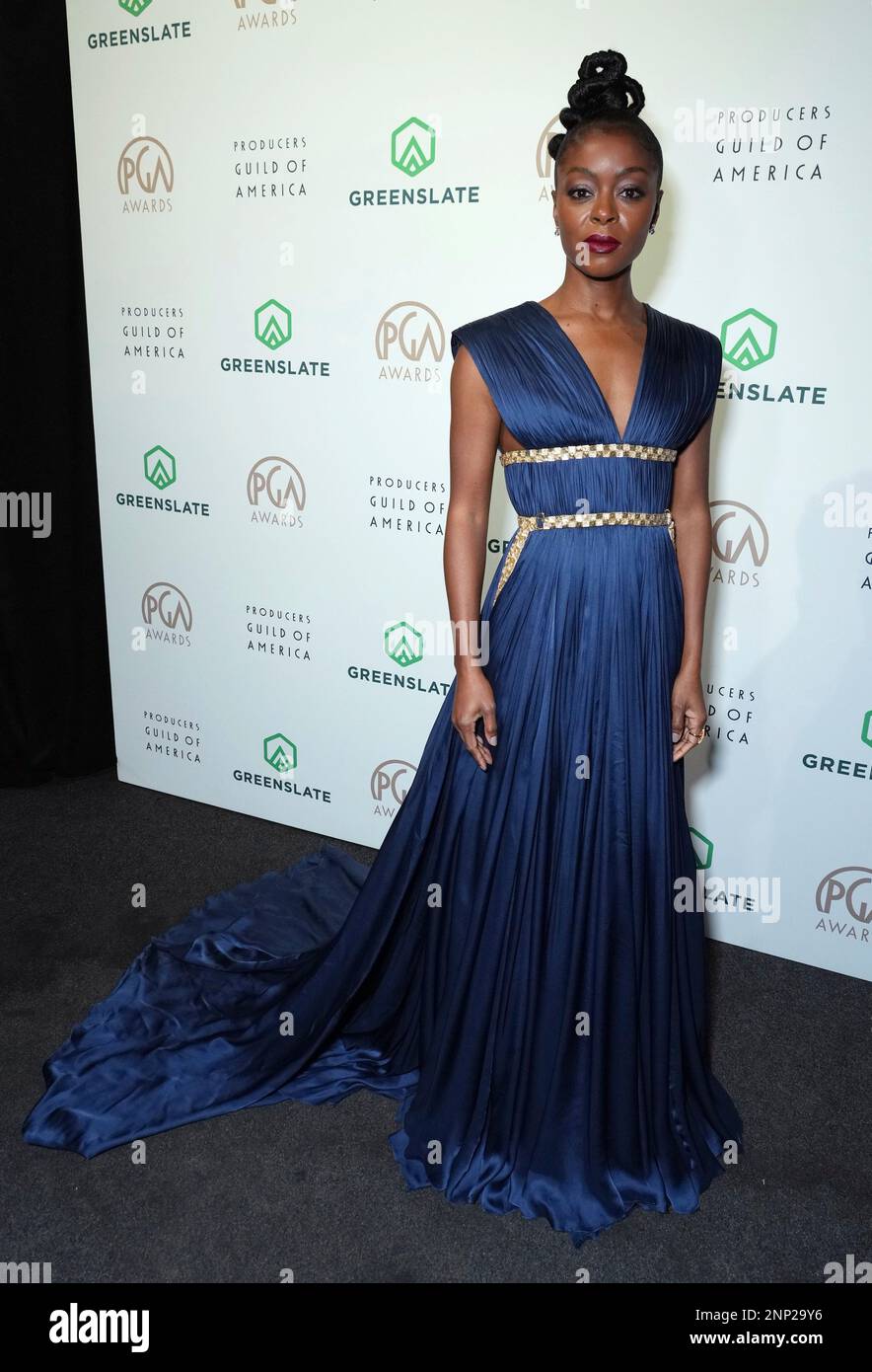 Danielle Deadwyler backstage at the 34th Annual Producers Guild Awards ...