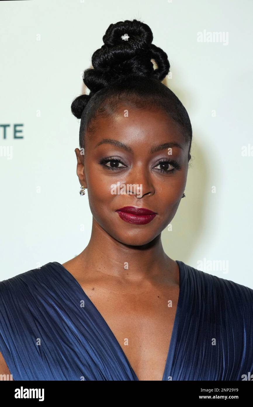 Danielle Deadwyler backstage at the 34th Annual Producers Guild Awards ...