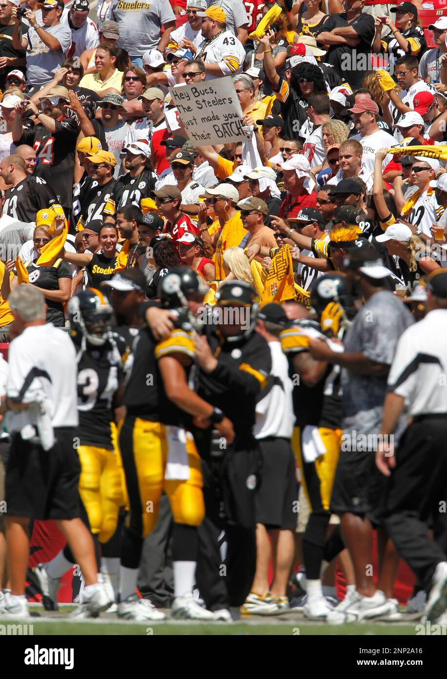 26 SEP 2010: The Steeler fans showed up in full force and supported ...