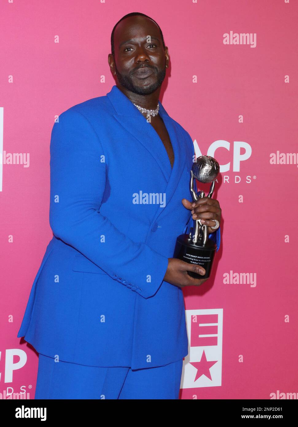 Nicco Annan arrives at The 54th NAACP Image Awards Press Room, held at ...