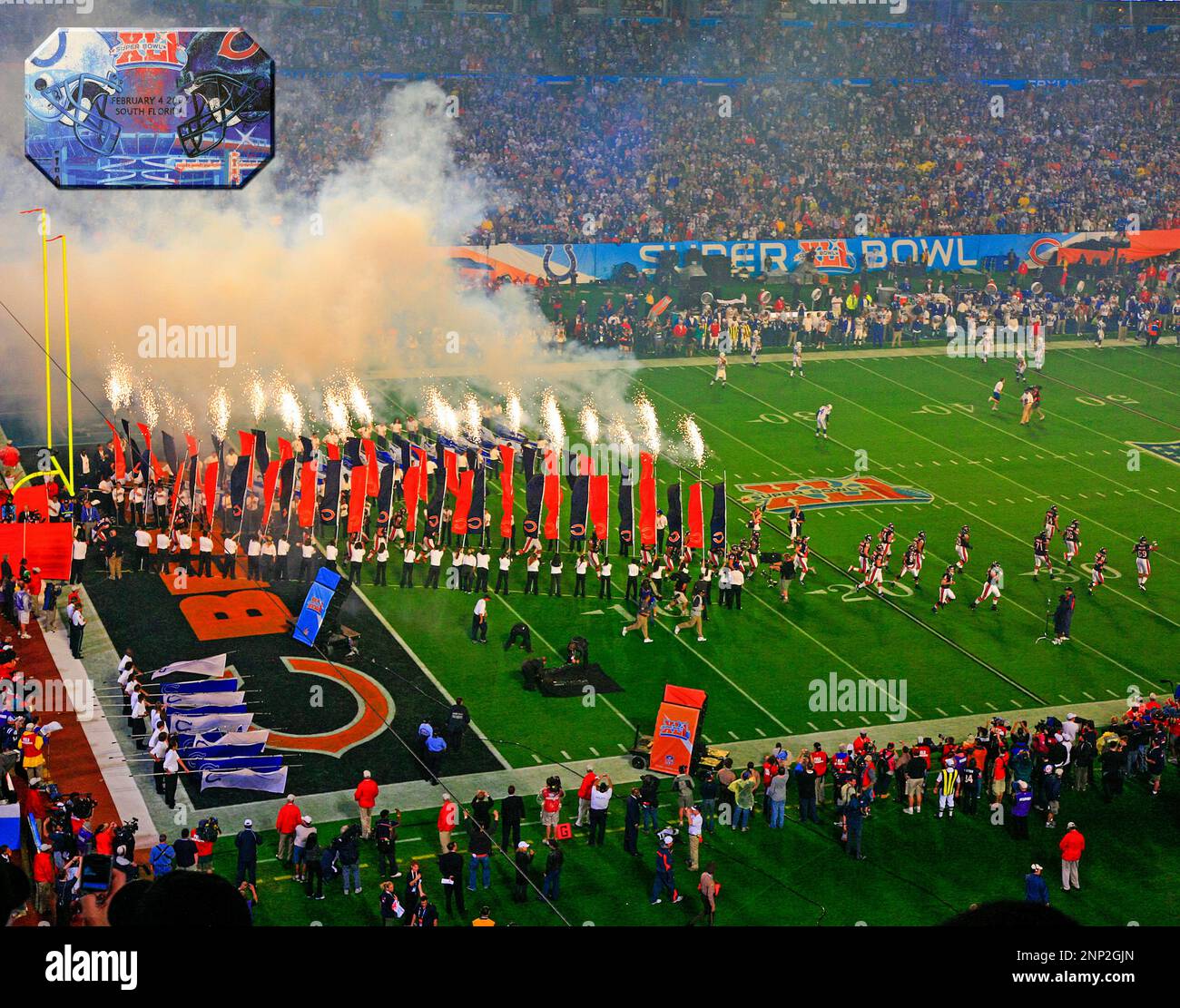 American Football Stadium, Chicago, Illinois, USA Stock Photo - Alamy