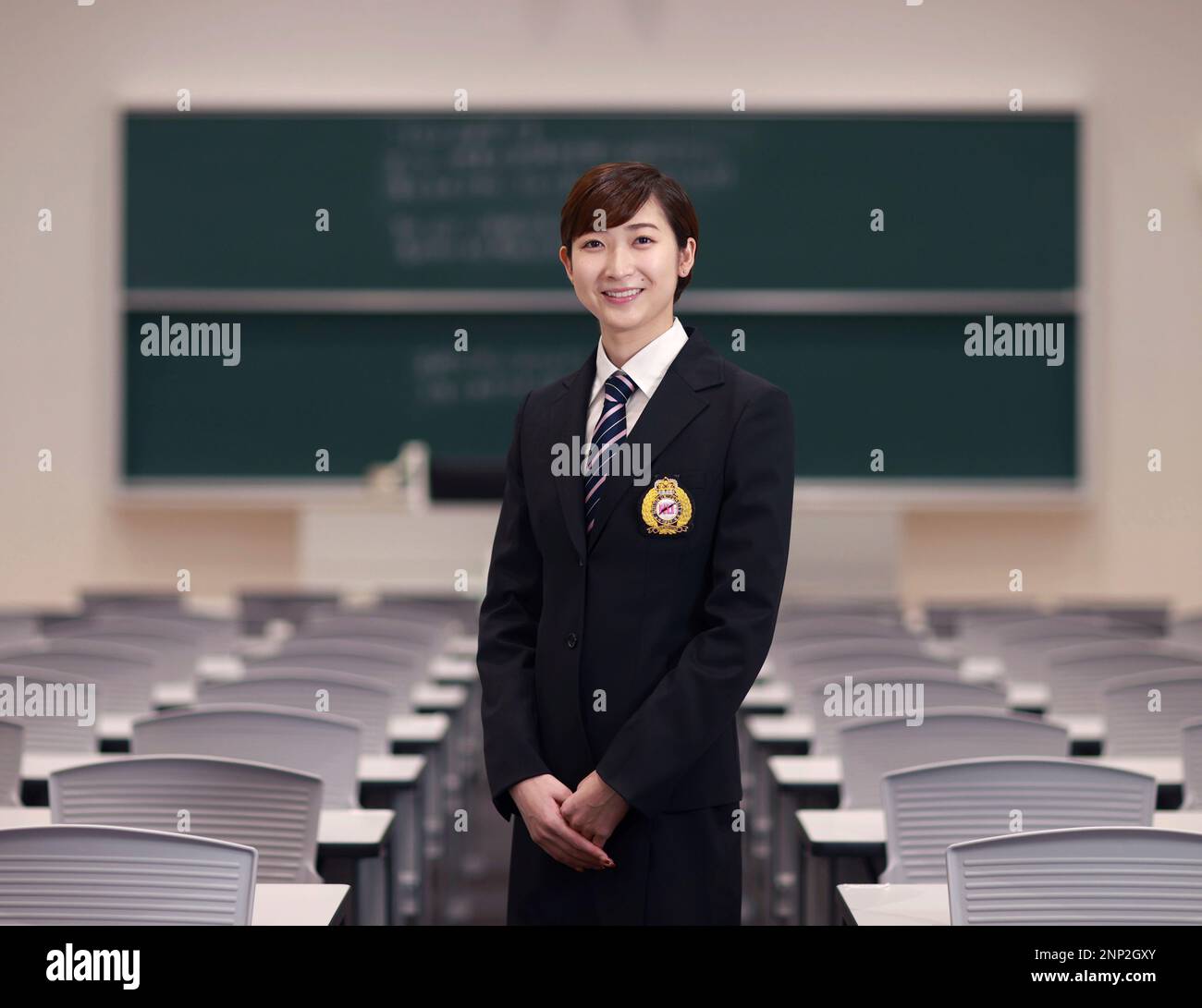 Japanese competitive swimmer Rikako Ikee poses for photo during an ...