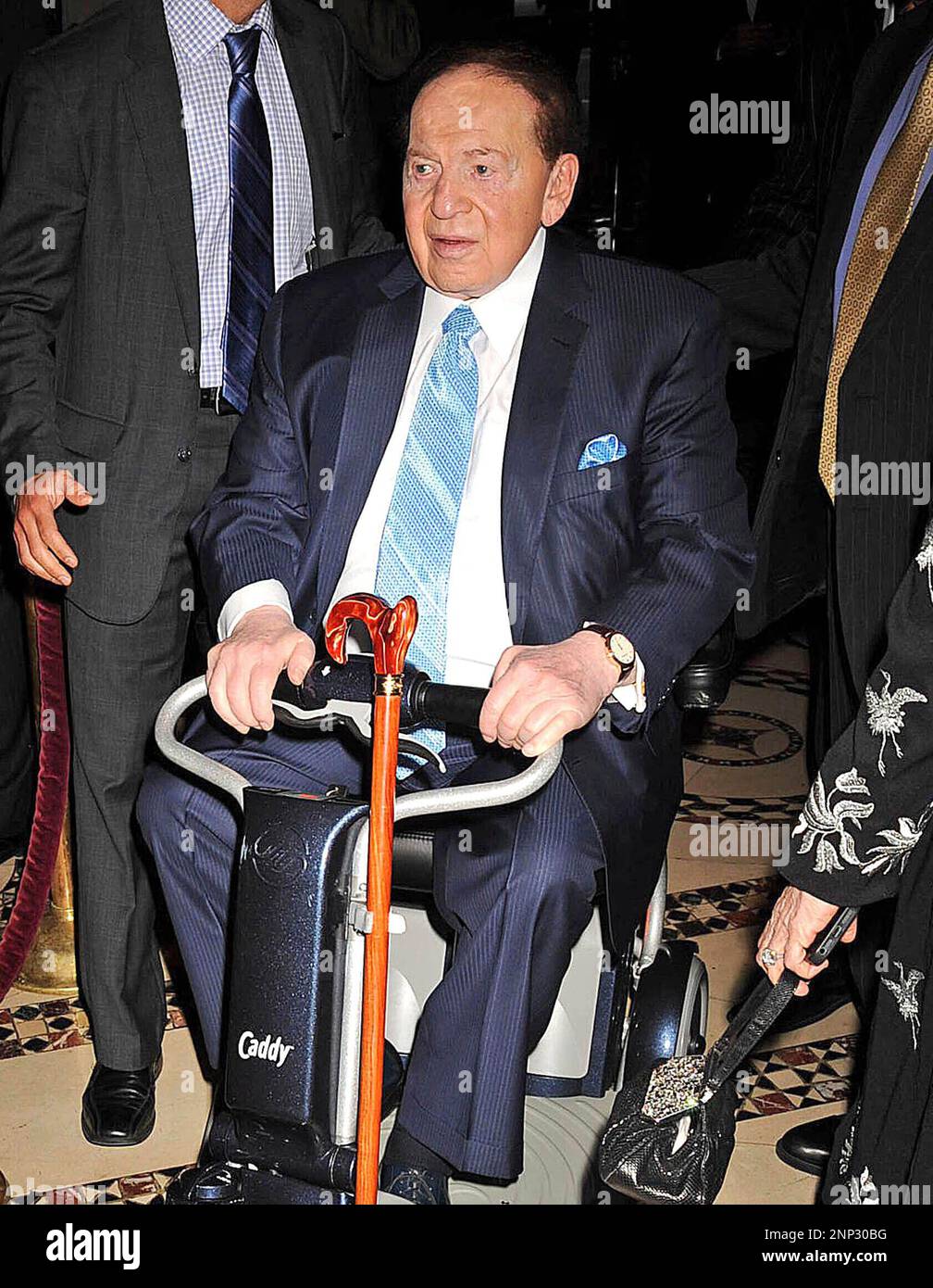 Photo by: Demis Maryannakis/STAR MAX/IPx 1/12/21 Sheldon Adelson ...