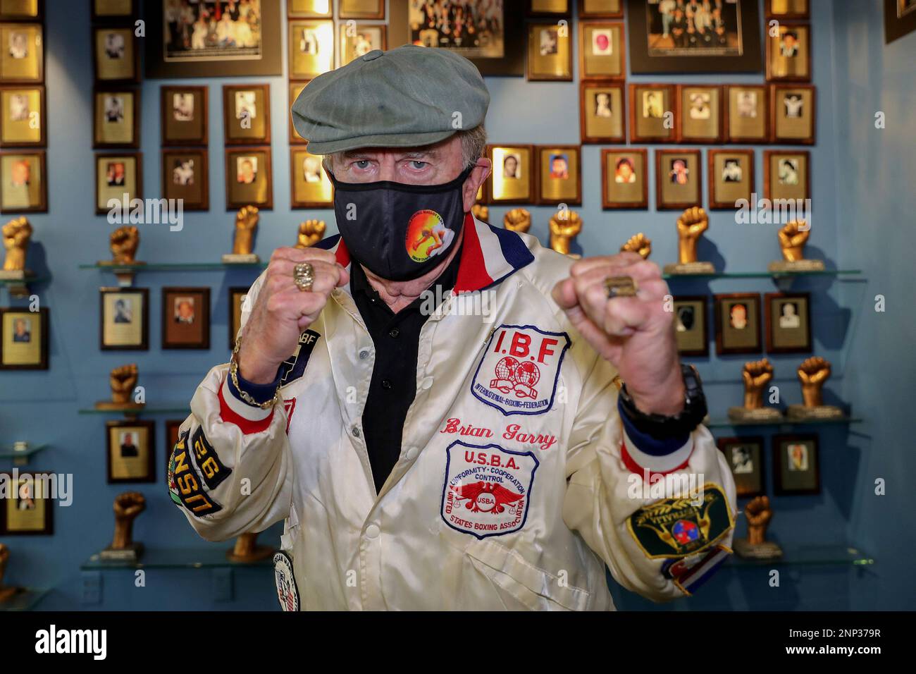 Florida Boxing Hall of Famer Bryan Garry poses during the Florida ...